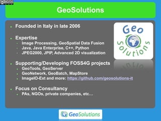 MapStore Create, save and share maps and mashups @ GRASS-GFOSS 2013 | PDF