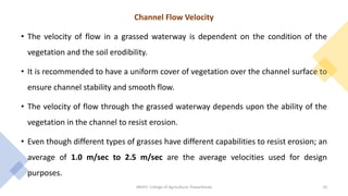 Grassed water ways | PDF