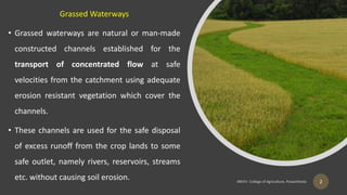 Grassed water ways | PDF