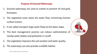 Grassed water ways | PDF