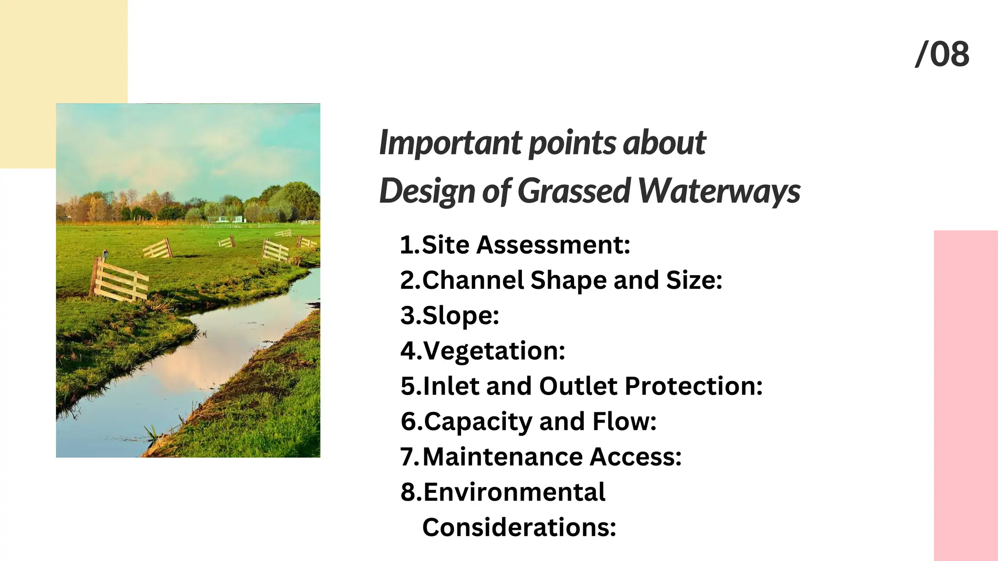 Grassed Waterways & Their Design....pptx