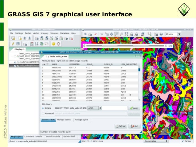GRASS GIS 7 capabilities: a graphical overview GRASS GIS 7 capabilities: a graphical overview