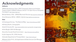 2018 GIS in Development: Grass GIS Striking Terrain Visualizations in the Rockies | PPT