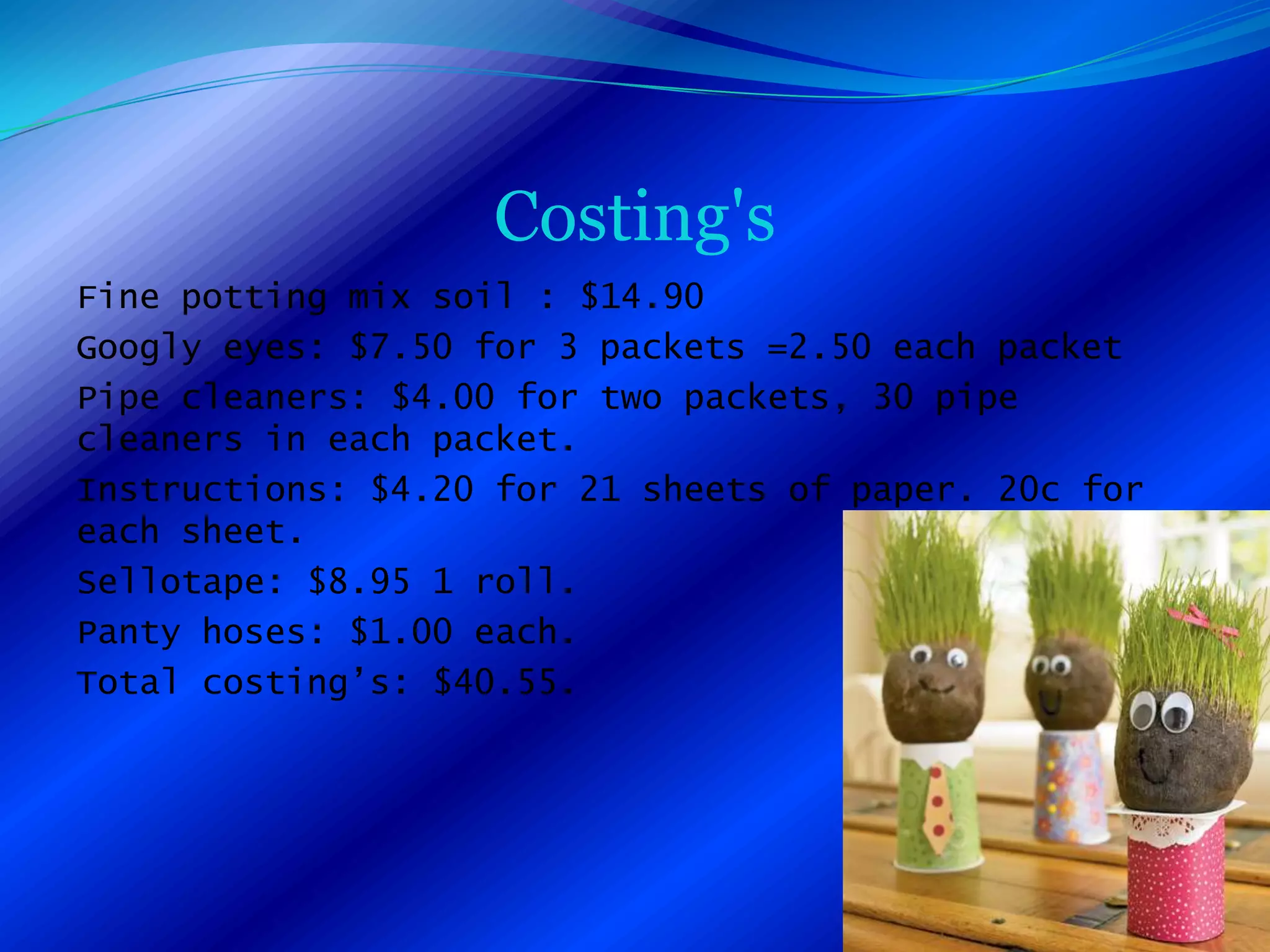 Grass hair men powerpoint #2 | PPTX