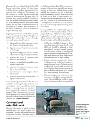 Converting Cropland to Perennial Grassland | PDF