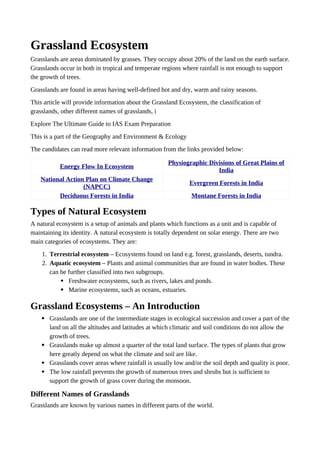 VEIT252 Environmental sustainability Grassland .docx