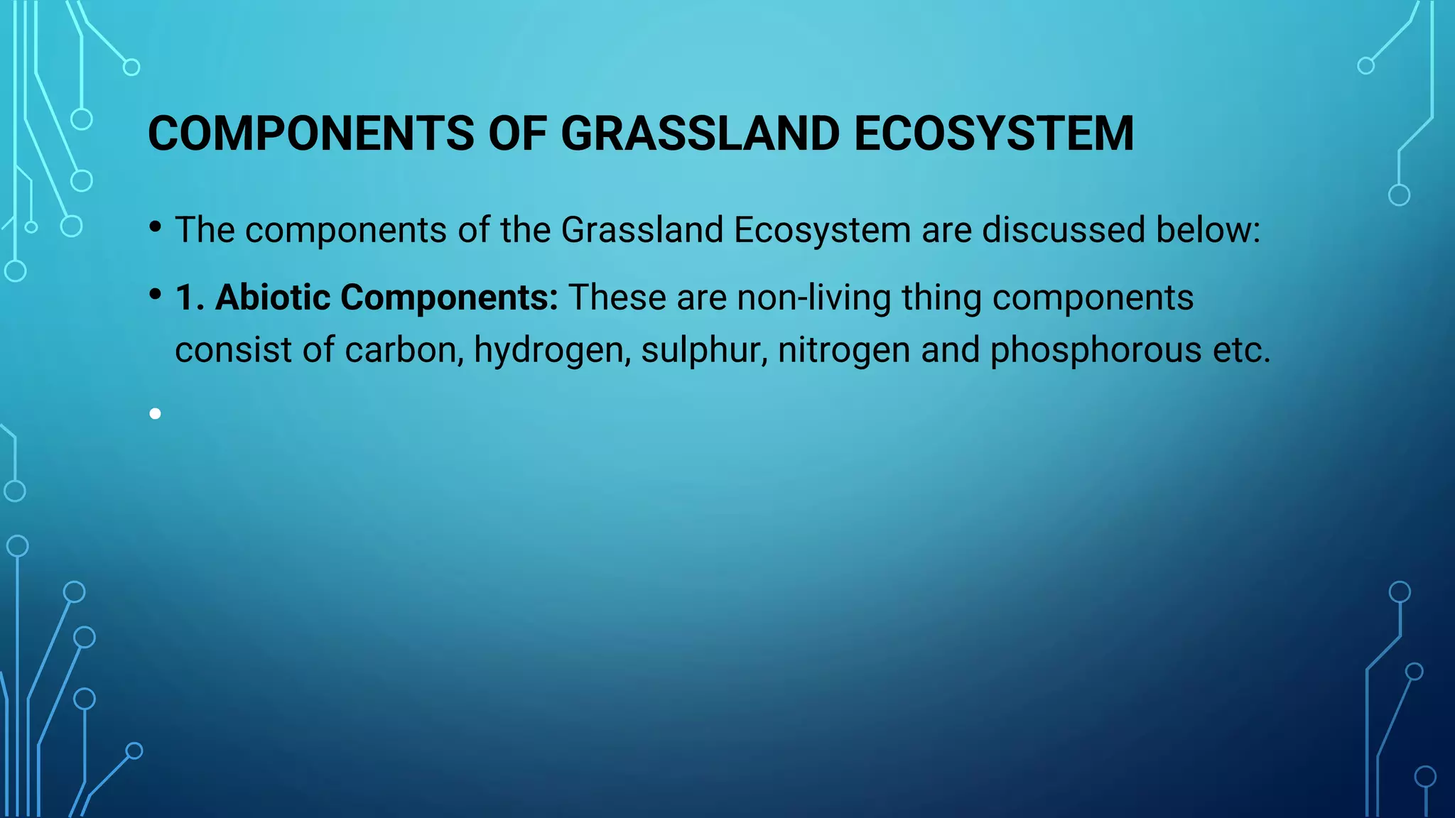 Grassland ecosystem | PDF