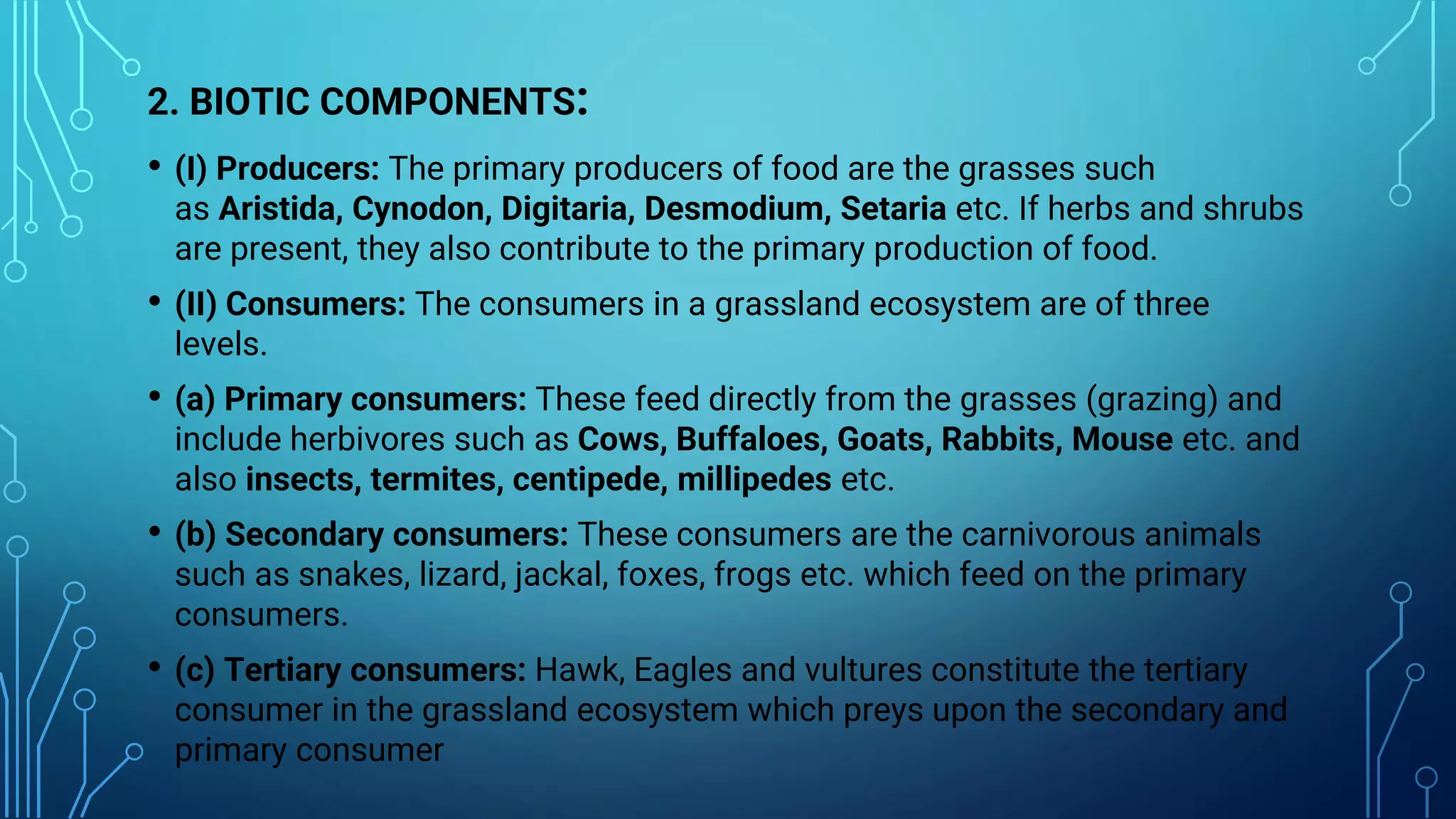 Grassland ecosystem | PDF