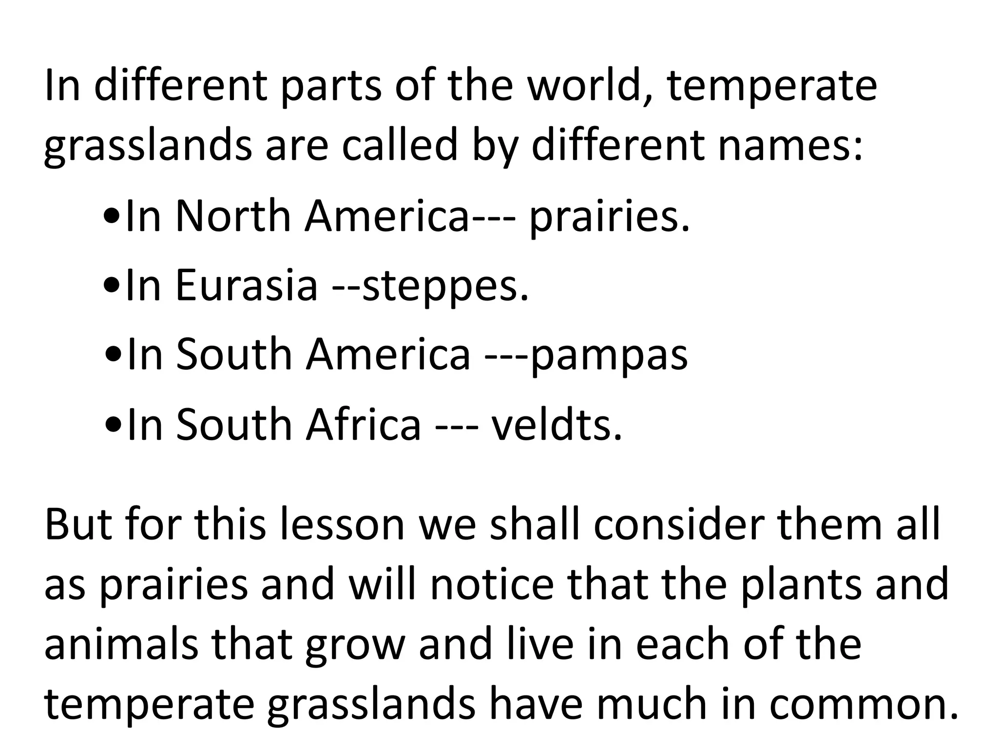 Grasslands (teach) | PPTX