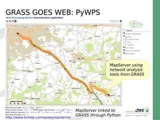 GRASS GIS lightening talk at FOSS4G 2006 | PDF