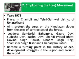 History of Environmental Grassroots movement | PPTX