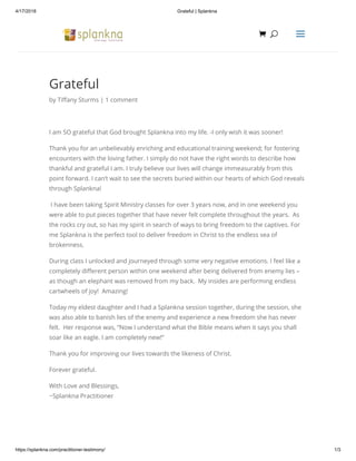 Grateful splankna | PDF