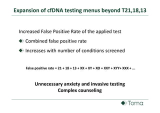 Cell-free DNA test oltre le comuni aneuploidie | PPT