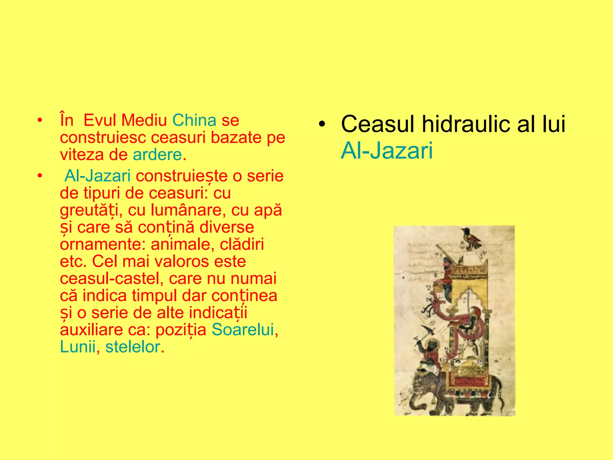 Istoria masurarii timpului | PPT