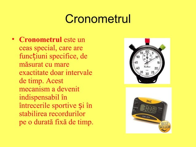 Istoria masurarii timpului | PPT