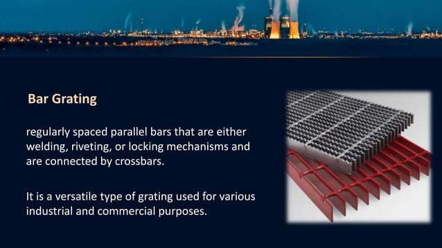 Introduction to grating skids at industry | PPT