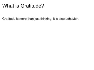 Gratitude | PPT