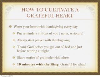 Gratitude | PPT