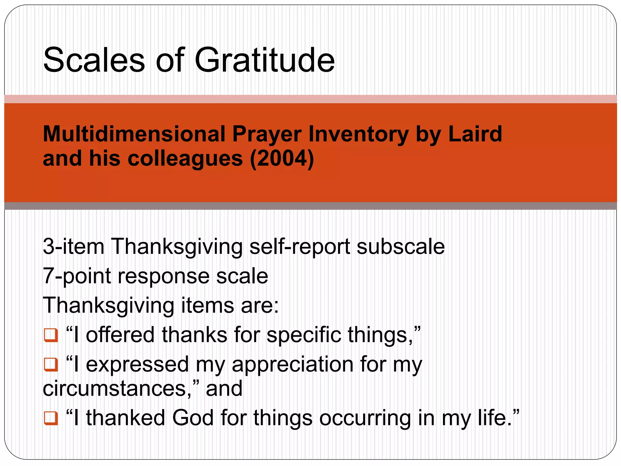Gratitude | PPTX