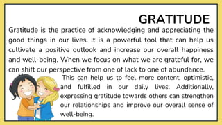 GRATITUDE powerpoint presentation-catch uo friday | PPTX | Wellness ...