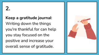 GRATITUDE powerpoint presentation-catch uo friday | PPTX | Wellness ...
