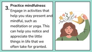 GRATITUDE powerpoint presentation-catch uo friday | PPTX | Wellness ...