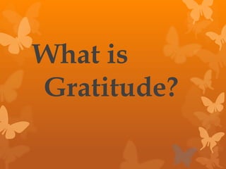 Gratitude revised | PPTX