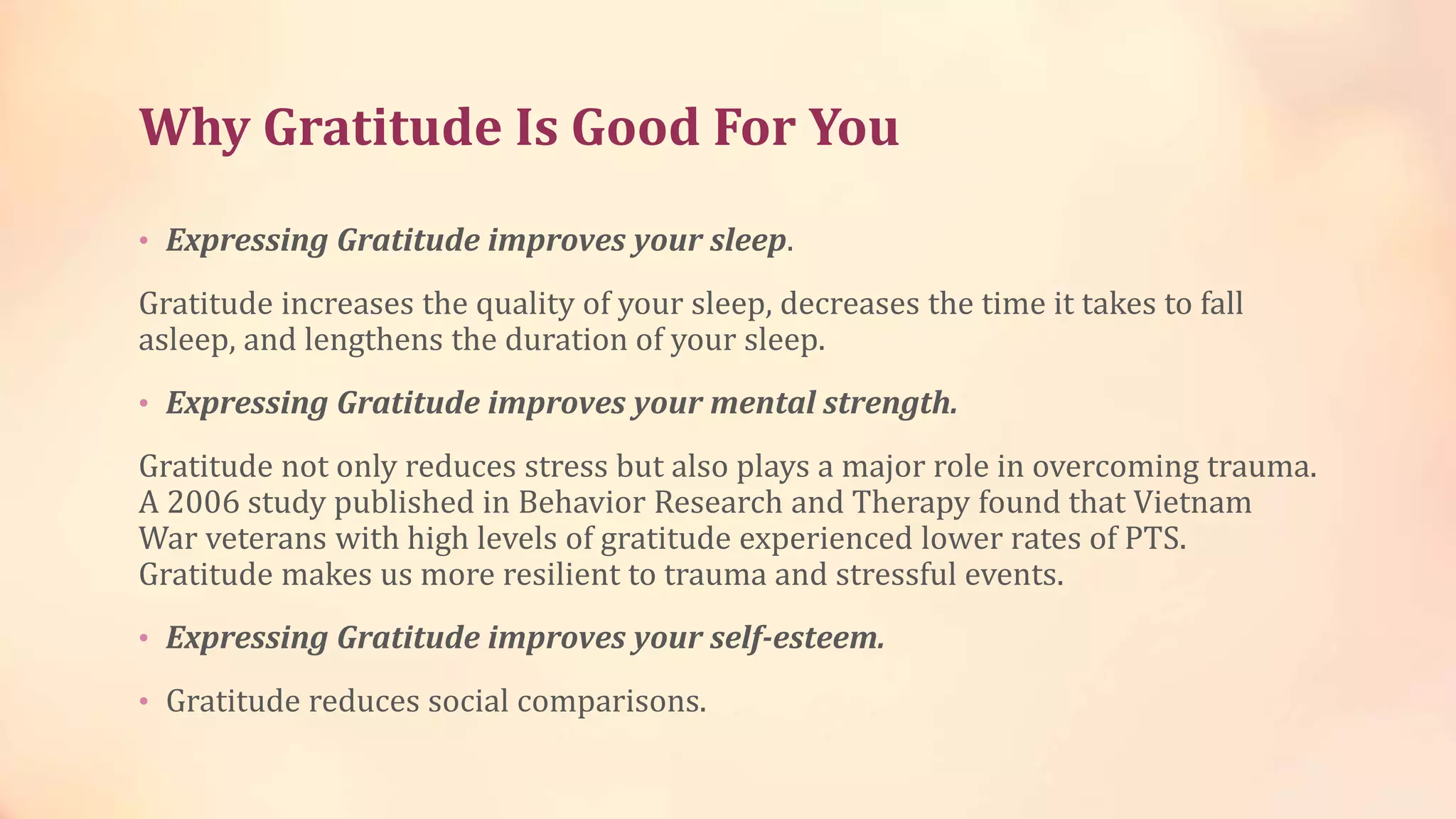 Gratitude value education | PPTX