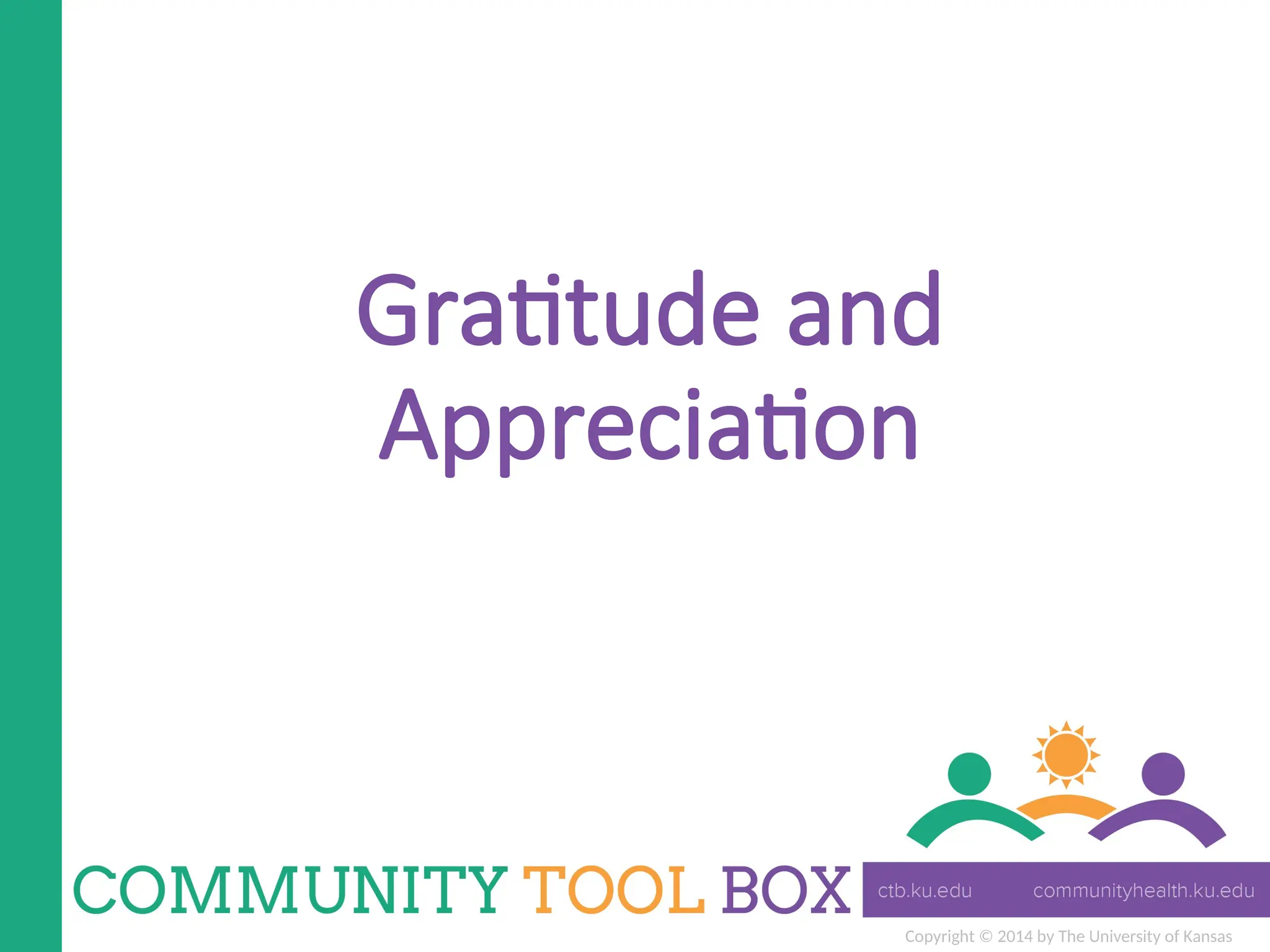Gratitude and Appreciation Lecture Presentation | PPT