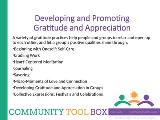 Gratitude and Appreciation Lecture Presentation | PPT