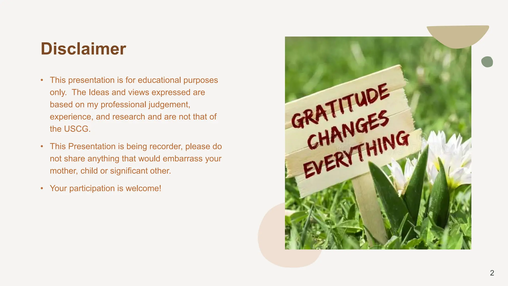 Gratitude and Apprecation Presentation final | PPT