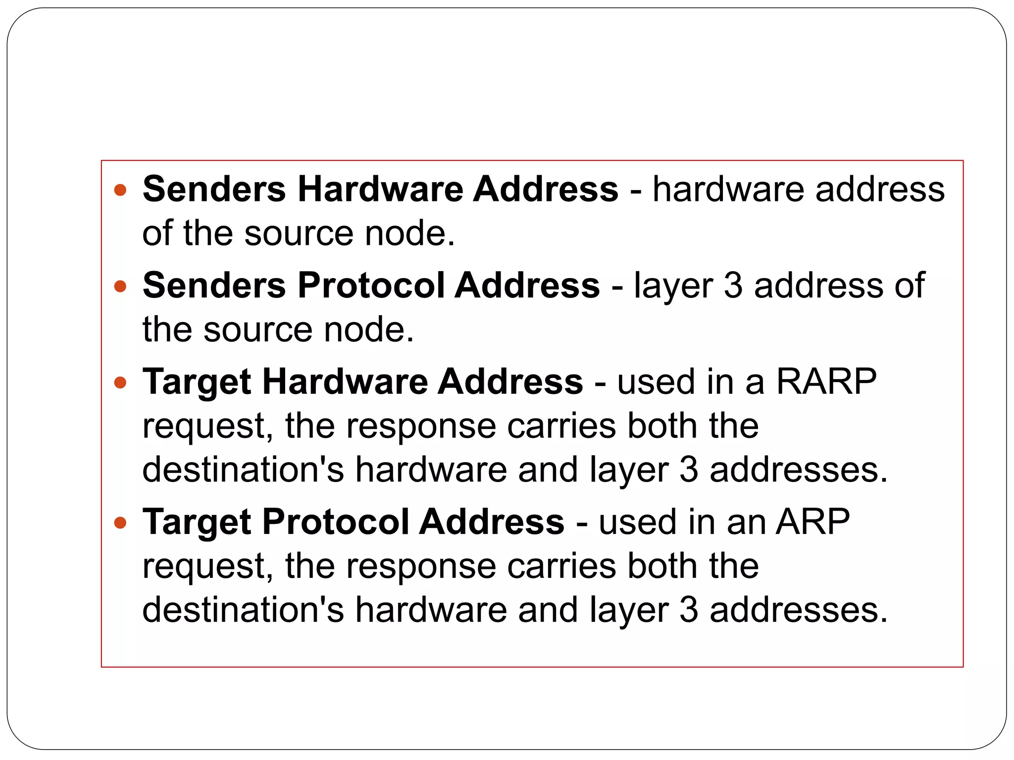 Gratuitous Address Resolution Protocolg Arp Pptx Computer Networking Computing