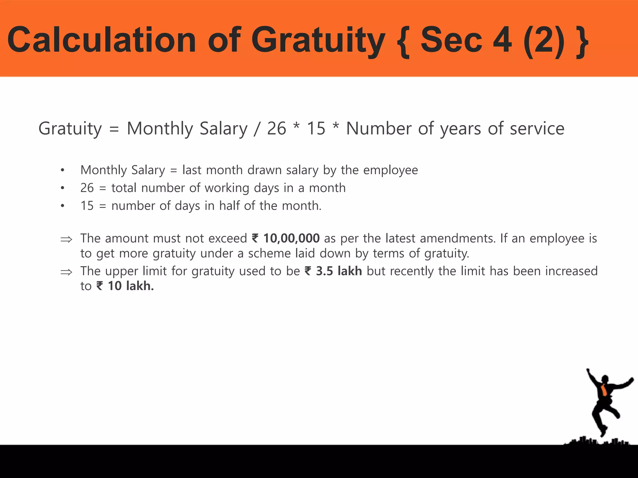 Gratuity Act 1972 | PPT