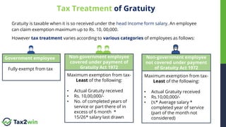 Gratuity ppt final | PPTX