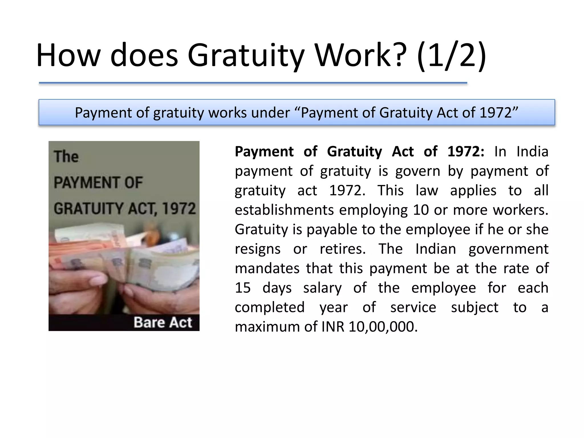 Gratuity presentation v1.0 | PPTX