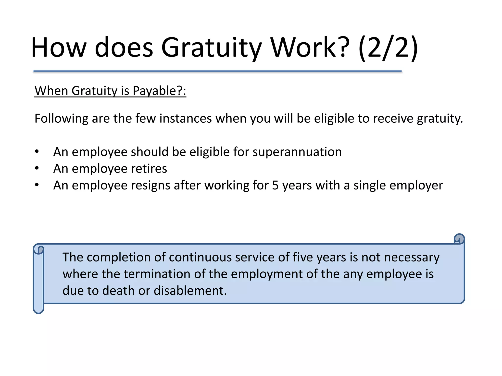 Gratuity presentation v1.0 | PPTX