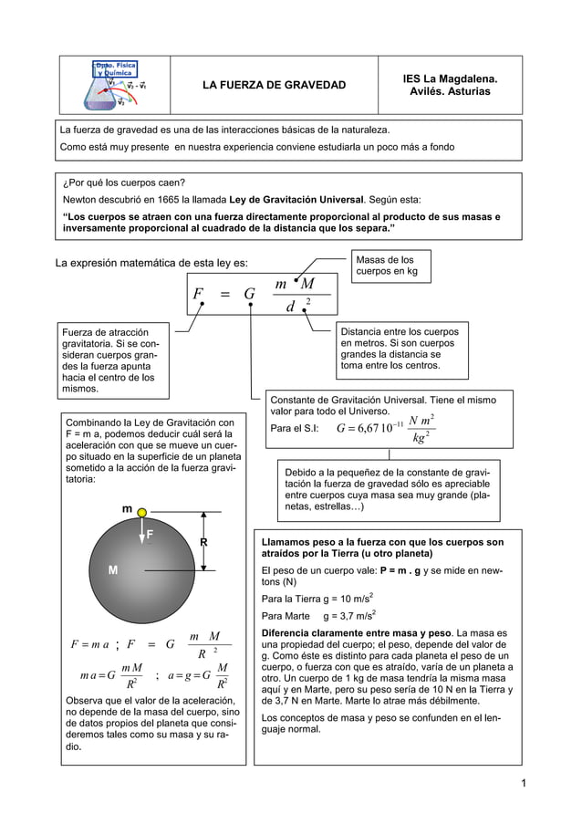 Gravedad | PDF
