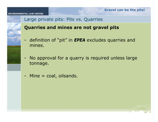 Gravel pits sept_2010 | PPT