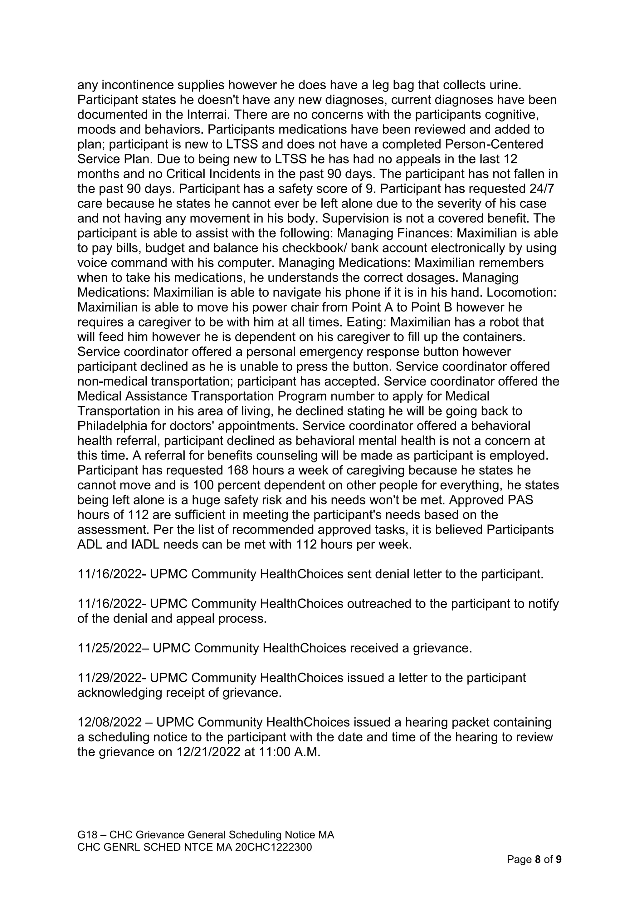 Appeal Packet | PDF