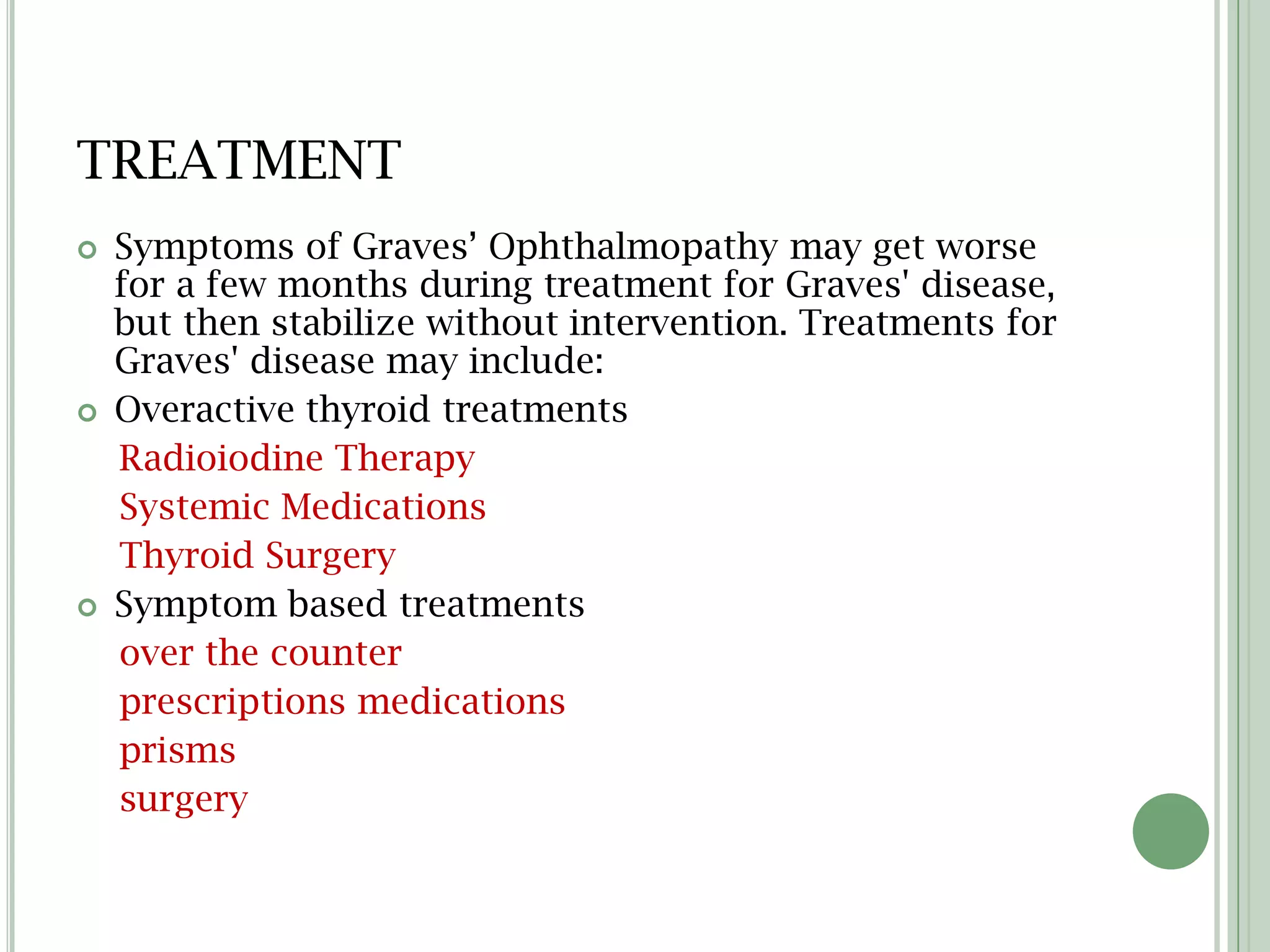 Grave ophthalmopathy | PDF