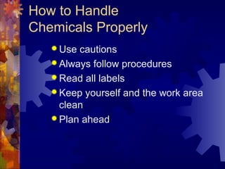 Chemical Handling | PPT