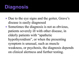 Grave’s disease | PPTX