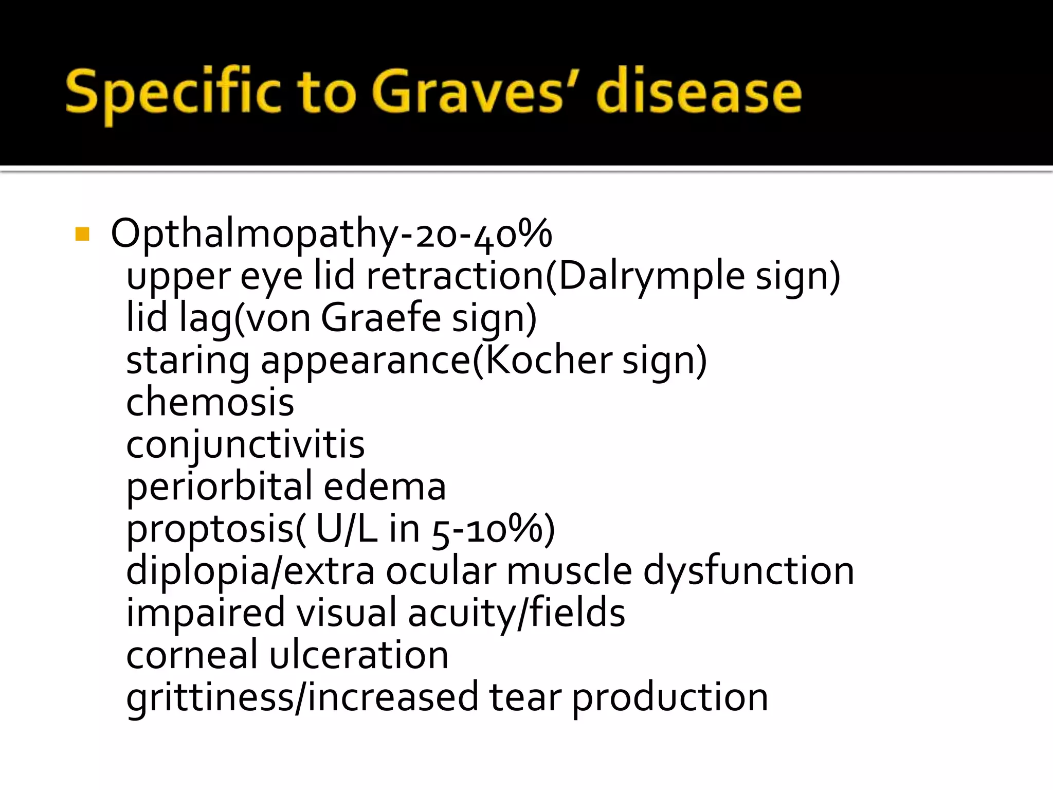Grave’s disease | PPTX