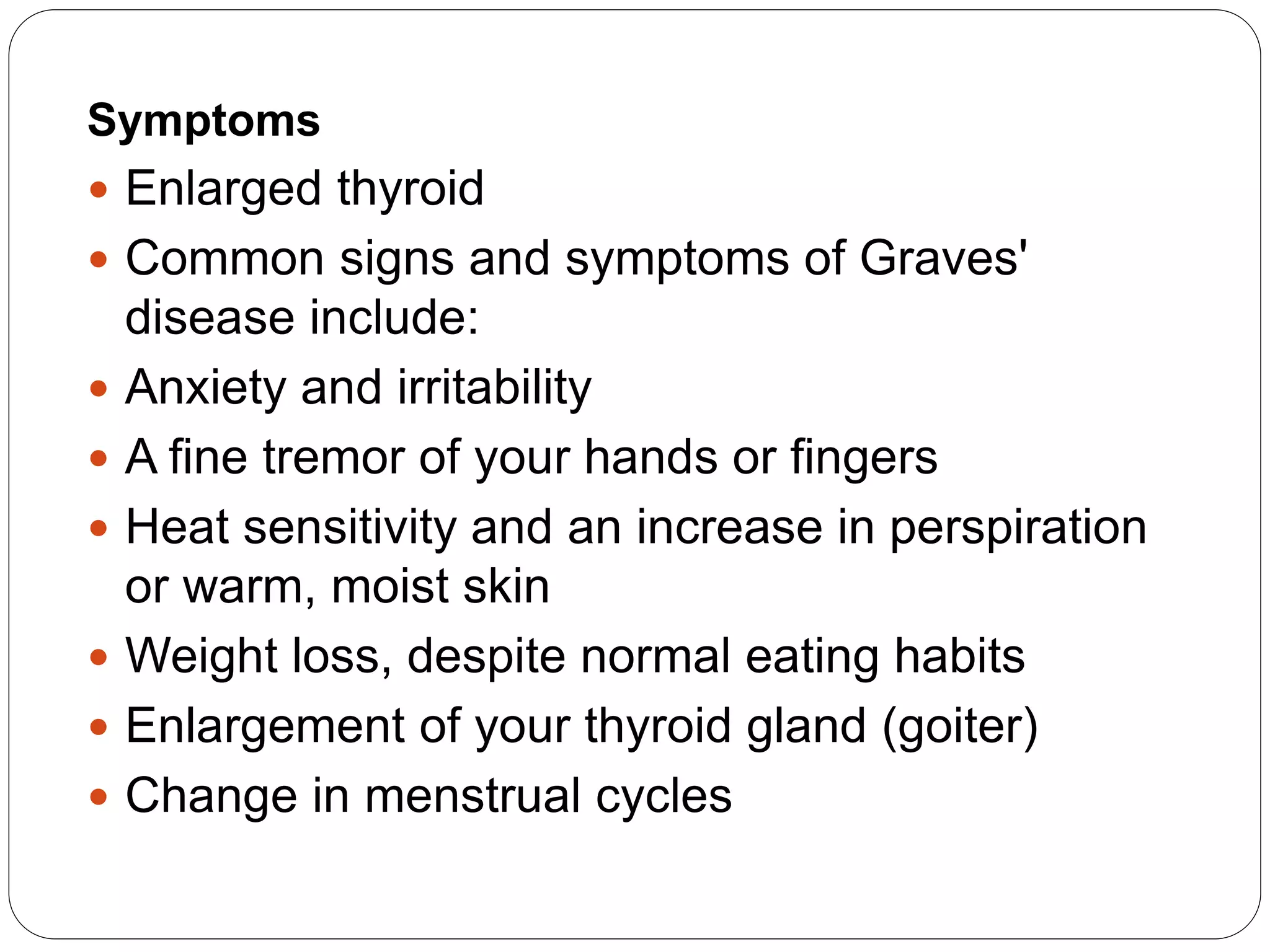 Graves disease ppt | PPTX