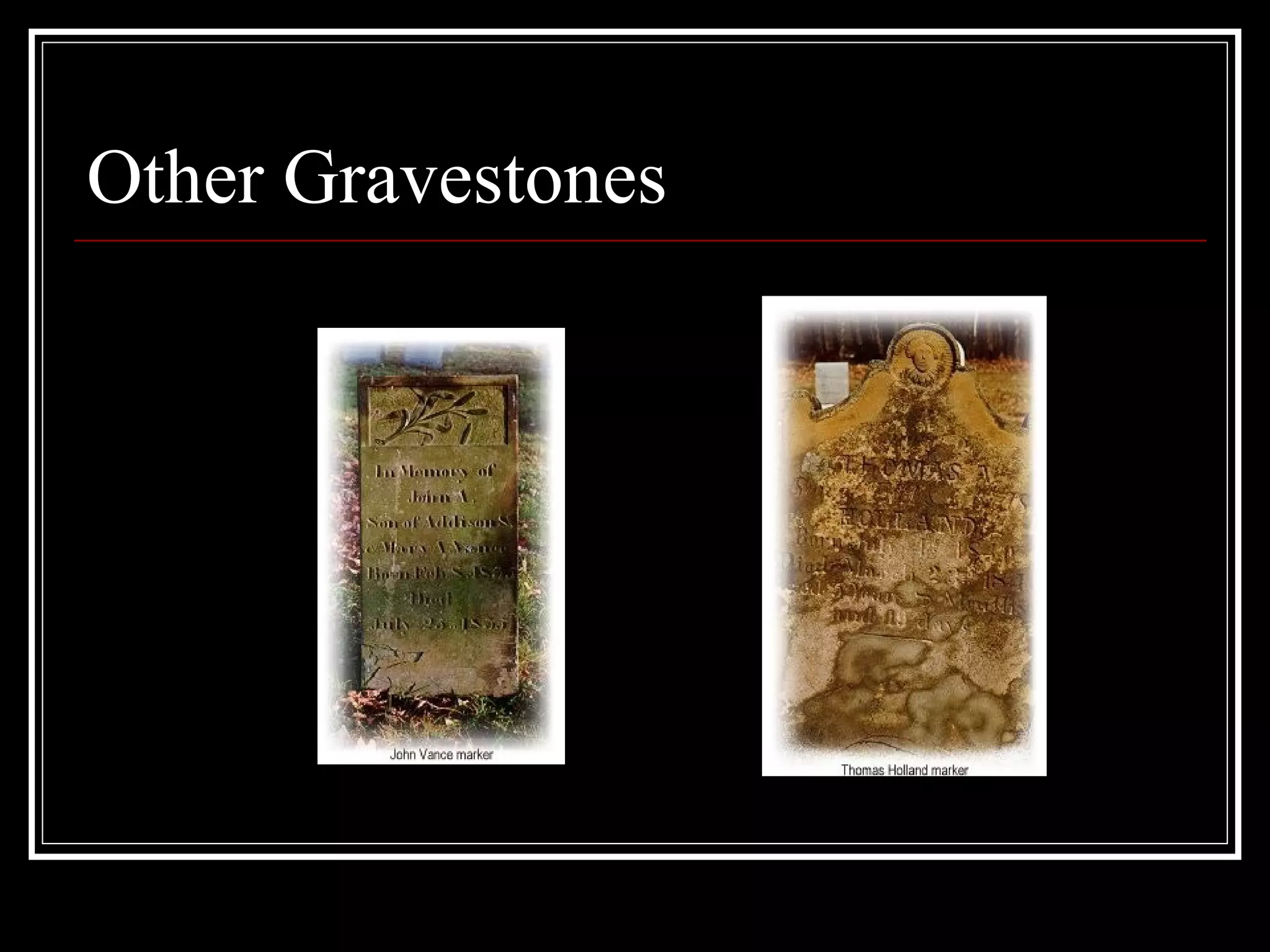 Gravestone Iconography | PPT | Free Download