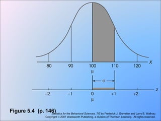 Gravetter Wallnau 7e Ch05 | PPT