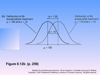 Gravetter & Wallnau 7e Ch 08 PPt Handout | PPT