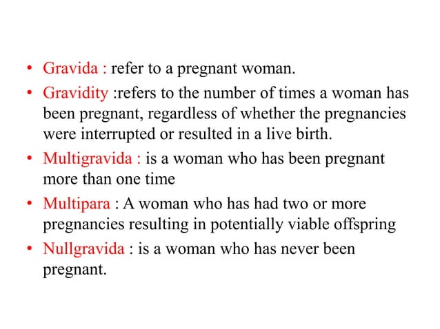 PREGNANCY TERMS | PDF