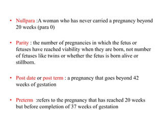 PREGNANCY TERMS | PDF