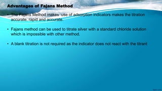 Gravimetric Methods of Analysis & PRECIPITATION titrimetry | PPTX